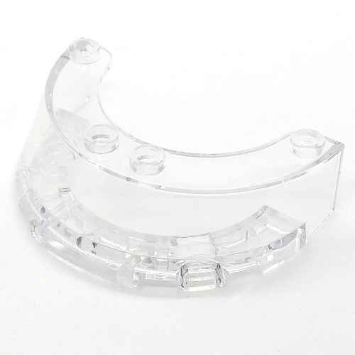 LEGO PART 76796 Windscreen 4 x 6 x 1 Round | Rebrickable - Build with LEGO