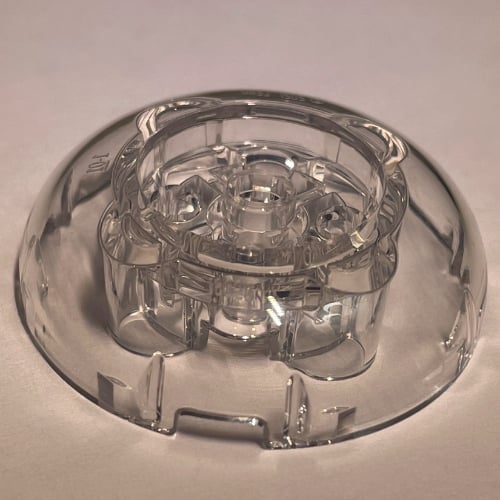 LEGO PART 79850 Brick Round 4 x 4 Dome Top with Round 2 x 2 Recessed, 4 ...