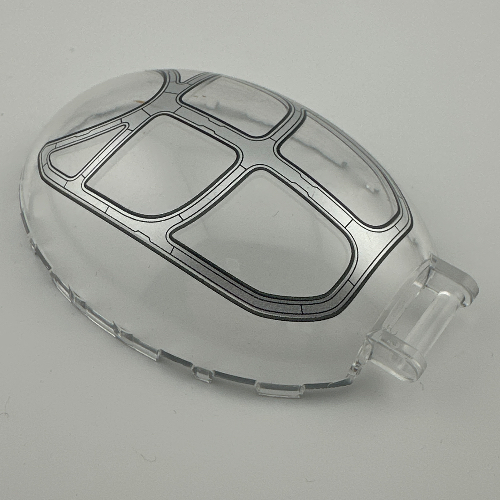 LEGO PART 98102pr0001 Windscreen 8 x 6 x 2 1/3 Bubble Canopy with ...