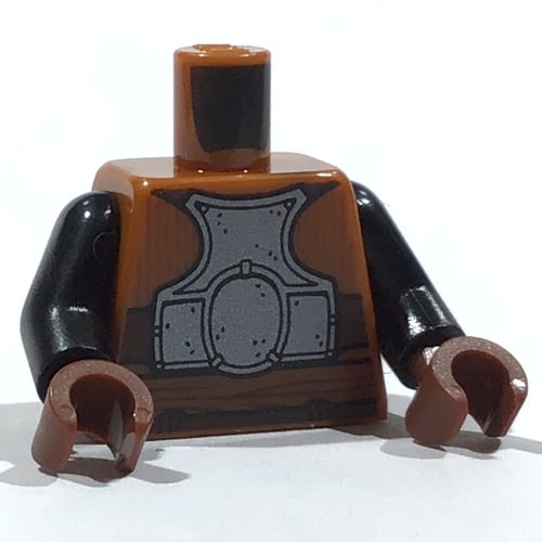 LEGO PART 973c03h19pr0001 Torso Armour Chest Plate with Back Straps and ...