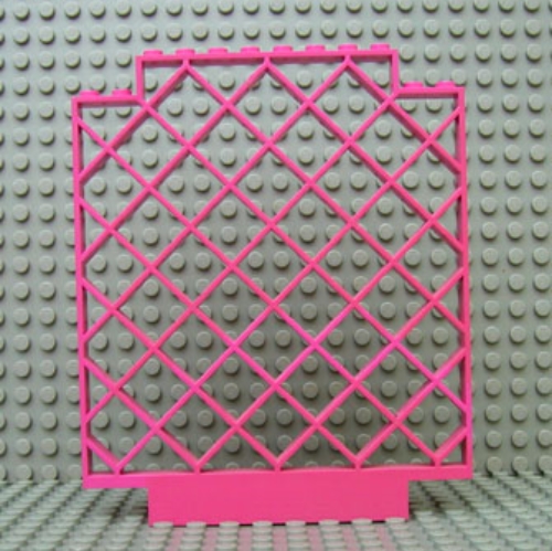 LEGO PART 6165 Belville, Wall, Lattice 12 x 1 x 12 Square | Rebrickable ...