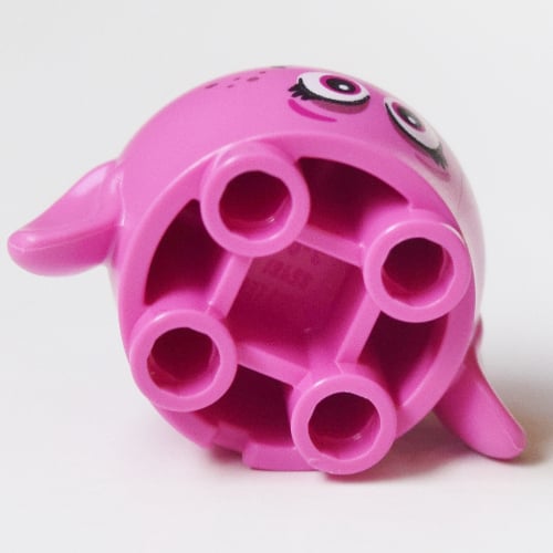 LEGO PART 65461pr0004 Minifig Head Special, with Ears and 4 Studs on ...