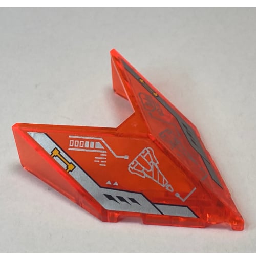 LEGO PART 22483 Windscreen 6 x 4 x 1 1/3 Pointed | Rebrickable - Build ...