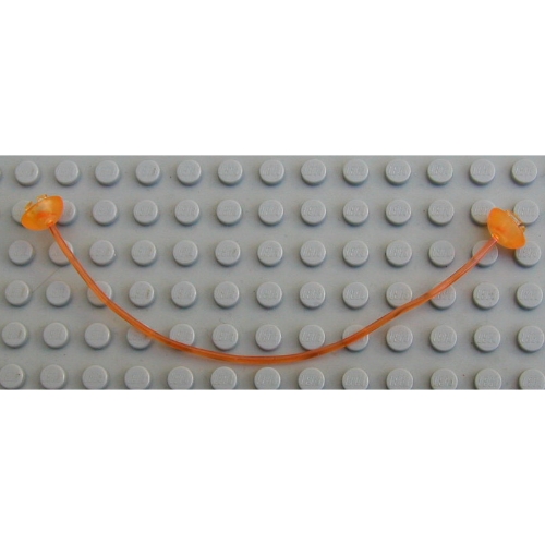 LEGO PART 54342c01 Clikits Cord, Jelly String, 110mm, Same Colored Caps ...