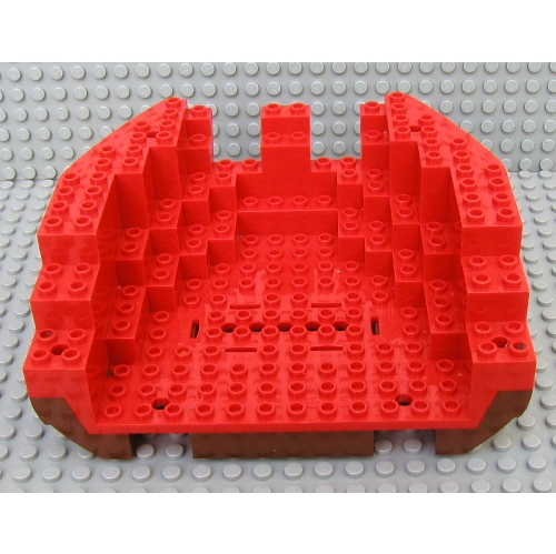 LEGO PART 2559c02 Boat Hull Section, Large Stern 14 x 16 x 5 1/3 with ...