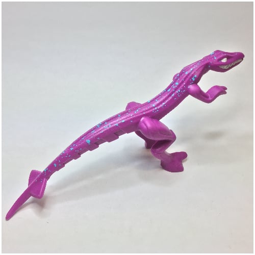 LEGO PART 54125pr0002 Animal, Dinosaur, Mutant Lizard with Blue Specks ...
