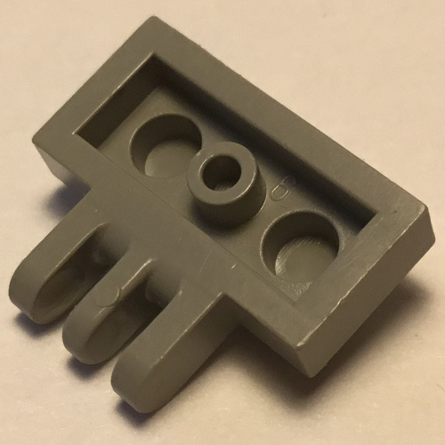 LEGO PART 2452 Hinge Plate 1 x 2 with 3 Fingers On Side | Rebrickable ...