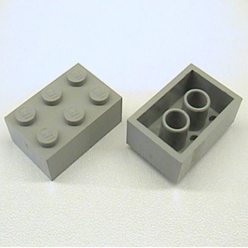 LEGO PART 3002a Brick 2 x 3 without Cross Supports | Rebrickable ...
