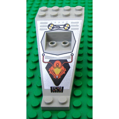 LEGO PART 30119pr0001 Wing Plate Bi-level 8 x 4 and 2 x 3 1/3 Down with ...