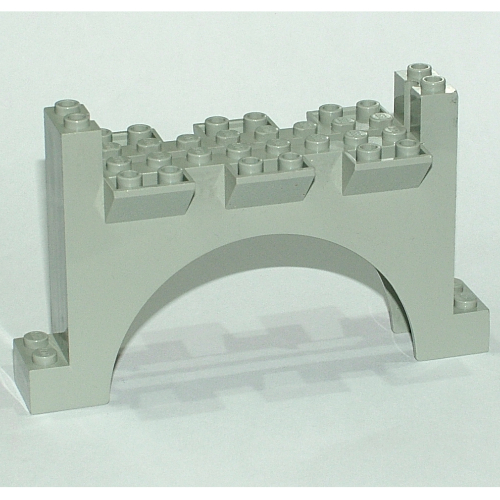 LEGO PART 30272 Brick Arch 2 x 12 x 6 with Grooves | Rebrickable ...