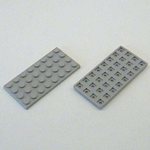 LEGO PART 3035a Plate 4 x 8 with Waffle Bottom | Rebrickable - Build ...