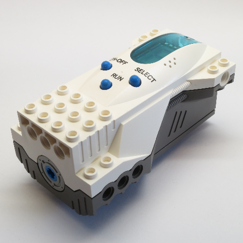 LEGO PART 32344c01 Hub, Micro Scout with Blue Buttons and Dark Gray ...