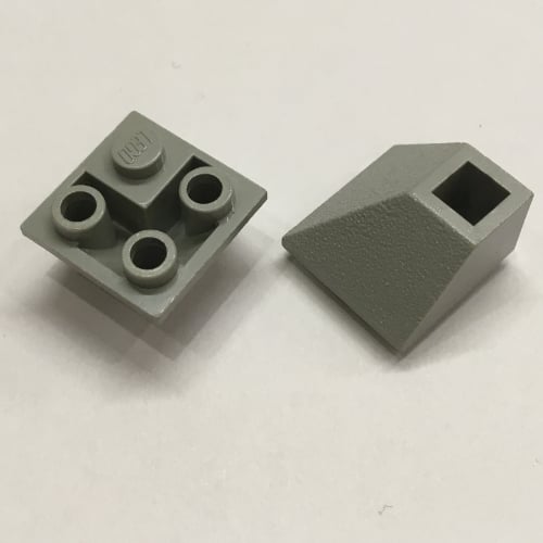 LEGO PART 3676 Slope Inverted 45° 2 x 2 Double Convex | Rebrickable ...