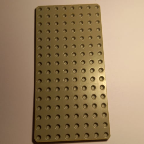 LEGO PART 3865 Baseplate 8 x 16 | Rebrickable - Build with LEGO