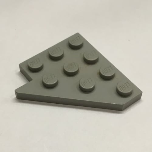 LEGO PART 3935 Wedge Plate 4 x 4 Wing Right | Rebrickable - Build with LEGO