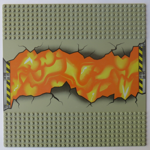 LEGO PART 30279pr0003 Baseplate 32 x 32 with 8-Stud Straight with ...