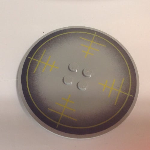 LEGO PART 6177bpr0007 Plate Special Round 8 x 8 with 2 x 2 Center Studs ...
