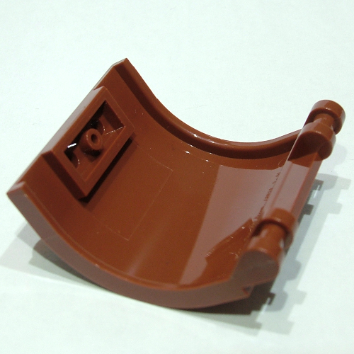 LEGO PART 18910 Hinge Panel 3 x 4 x 3 Curved | Rebrickable - Build with ...