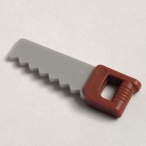 LEGO PART 18983pr0001 Tool Saw Light Bluish Gray with Handle ...