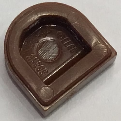 LEGO PART 24246 Tile Round 1 x 1 Half Circle | Rebrickable - Build with ...