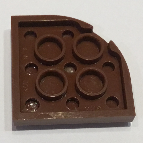 LEGO PART 30357 Plate Round Corner 3 x 3 | Rebrickable - Build with LEGO
