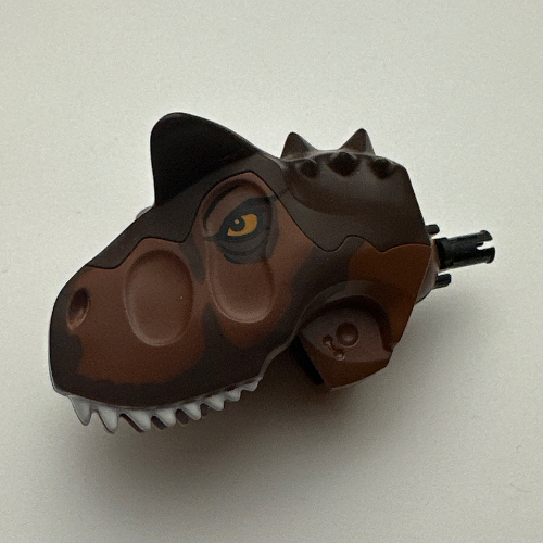 LEGO PART 38910pr0002 Animal Body Part, Dinosaur, Carnotaurus Head with ...
