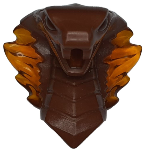 LEGO PART 41201pat0001 Minifig Head Special Snake, Cobra with Open ...