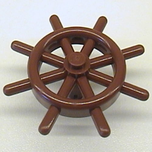 LEGO PART 4790b Boat / Ship Wheel / Helm with Slotted Pin | Rebrickable ...