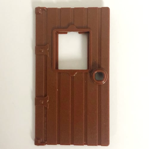 LEGO PART 5466 Door 1 x 4 x 6 with Window, Wood Structure, Tight Window ...