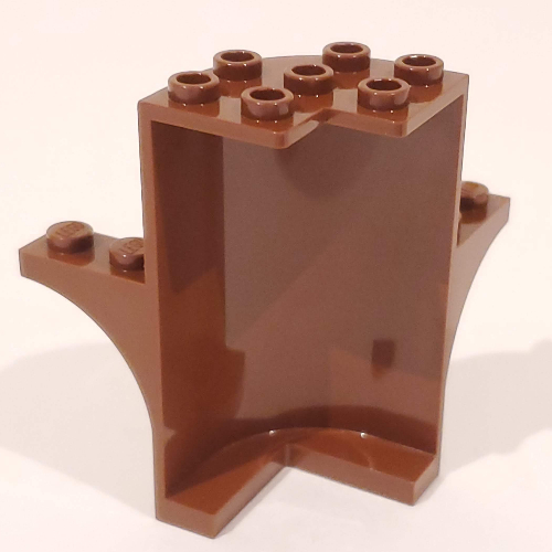 LEGO PART 60373 Panel 3 x 3 x 5 Quarter Round with 2 1 x 2 Arches (Tree ...