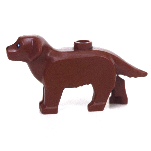 LEGO PART 69962pr0001 Animal, Dog, with Eyes and Nose Print ...