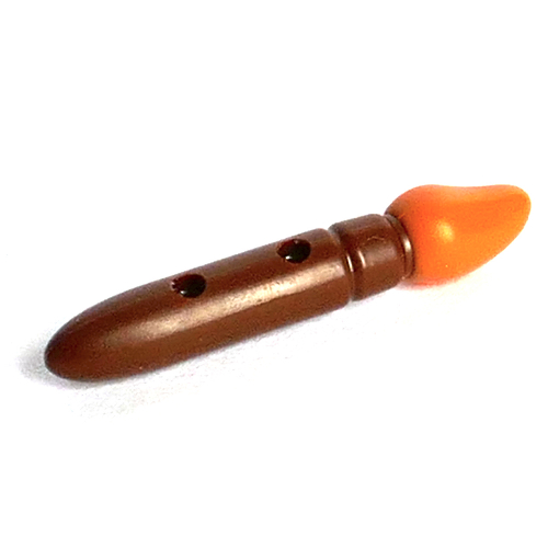 LEGO PART 93552pat0001 Equipment Paint Brush with Full Orange Tip ...