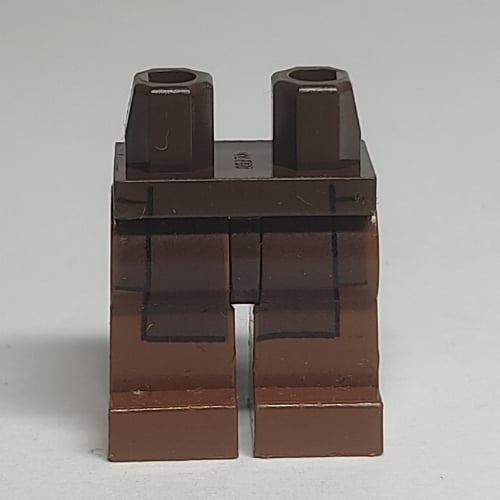 LEGO PART 970c19pr0515 Hips and Reddish Brown Legs with Dark Brown Jedi ...