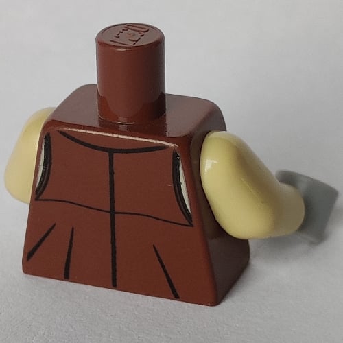 LEGO PART 973c26h14pr2540 Torso Vest with Star Sheriff Badge and Blue ...