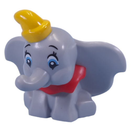 LEGO PART 103710pr0001 Animal, Elephant with Yellow Hat, Red Scarf ...