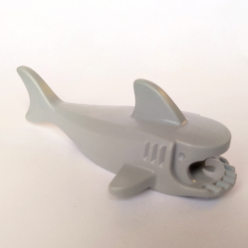 LEGO PART 14518 Animal Body Part, Shark Body with Three Gill Slits ...