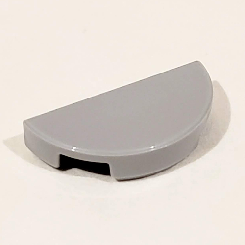 LEGO PART 1748 Tile Round 1 x 2 Half Circle | Rebrickable - Build with LEGO