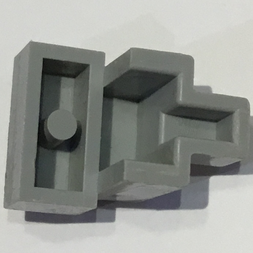 LEGO PART 20308pr0001 Animal Body Part, Head Blocky with Pixelated Face ...