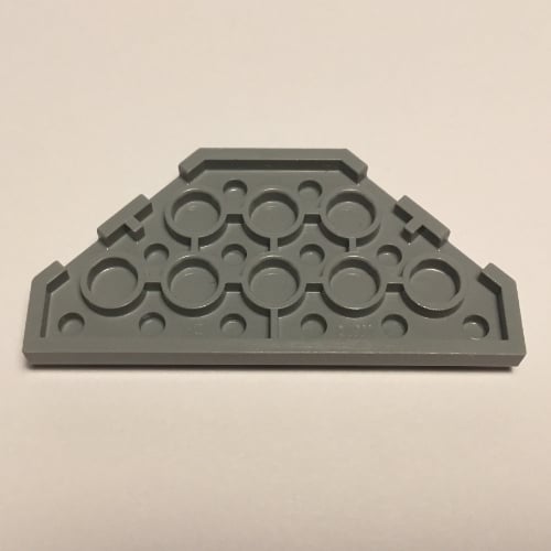 LEGO PART 2419 Wedge Plate 3 x 6 Cut Corners | Rebrickable - Build with ...