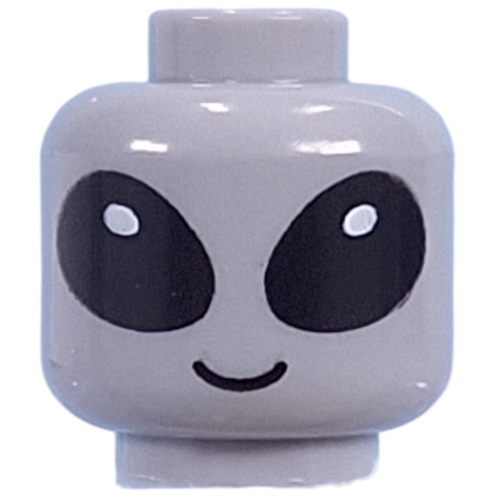 LEGO PART 28621pr4283 Minifig Head, Classic Alien print | Rebrickable ...