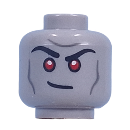 LEGO PART 28621pr4417 Minifig Head Strahd von Zarovich, Black Eyebrows ...