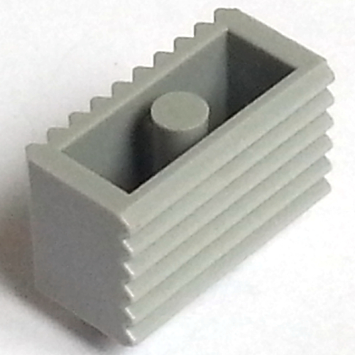 LEGO PART 2877 Brick Special 1 x 2 with Grille | Rebrickable - Build ...