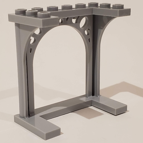 LEGO PART 30613 Brick Arch 3 x 6 x 5 Ornamented | Rebrickable - Build ...