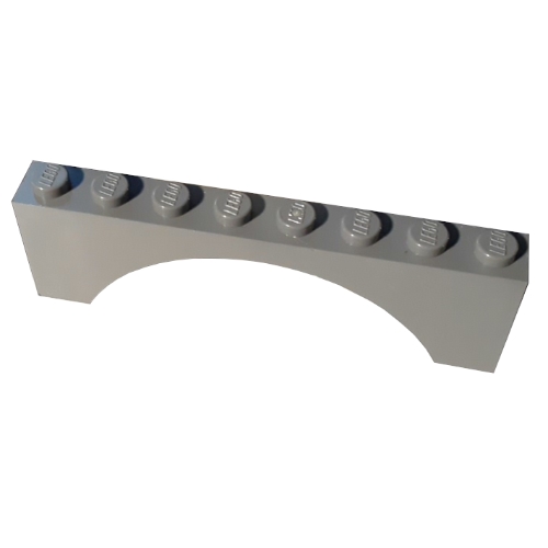 LEGO PART 3308 Brick Arch 1 x 8 x 2 | Rebrickable - Build with LEGO