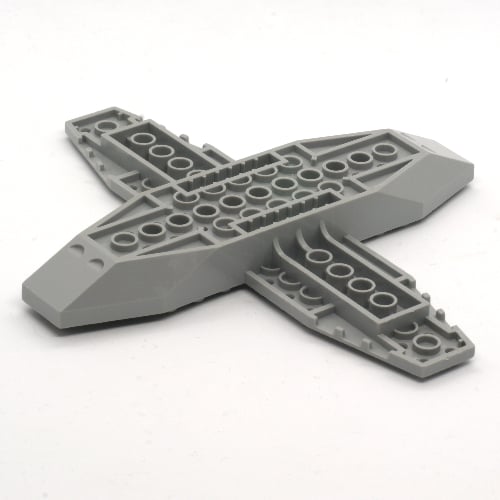 LEGO PART 35106 Plane, Bottom 18 x 16 x 1 x 1 1/3 | Rebrickable - Build ...
