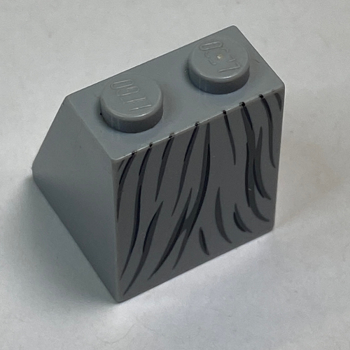 LEGO PART 3678bpr0051 Slope 65° 2 x 2 x 2 with Bottom Tube and Dress ...