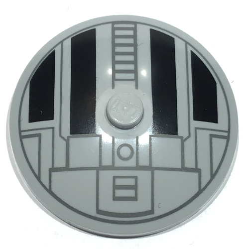 LEGO PART 3960pr0038 Dish 4 x 4 Inverted [Radar] with TIE-Fighter ...