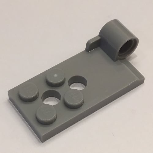 LEGO PART 43056 Hinge Plate 2 x 4 with Pin Hole with 2 Holes - Bottom ...