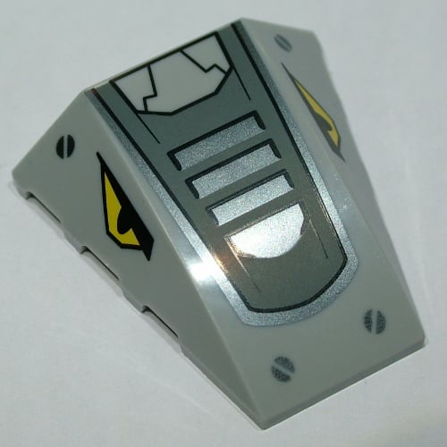 LEGO PART 47753pr0023 Wedge Curved 4 x 4 No Top Studs with Dark Bluish ...