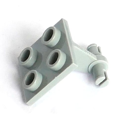 LEGO PART 4870 Wheel Holder 2 x 2 Thin with Split Wheel Clip Pins ...